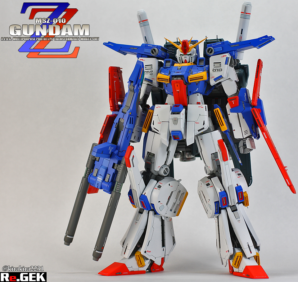 Custom Build: MG 1/100 ZZ Gundam Ver. Ka [Detailed]