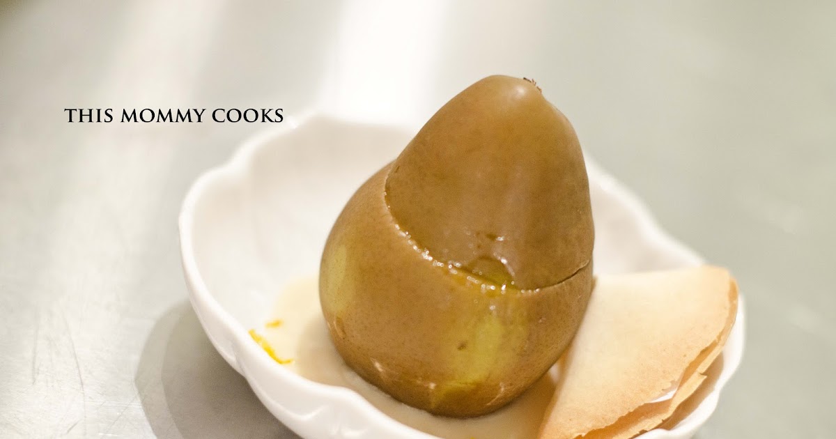 This Mommy Cooks: Steamed Pears with a Surprise {Cooking Club}