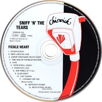 1978 Fickle Heart - Sniff 'n' the Tears - Rockronología