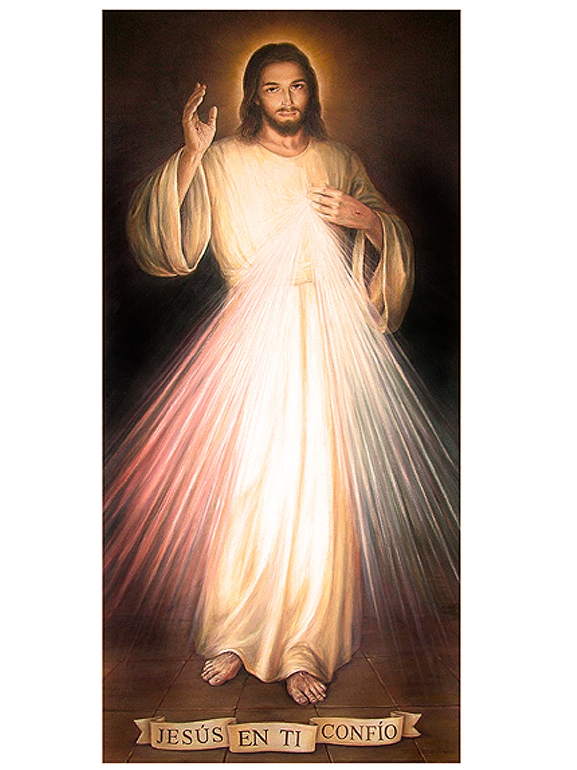 Tres Clavos: Jesús en ti confío