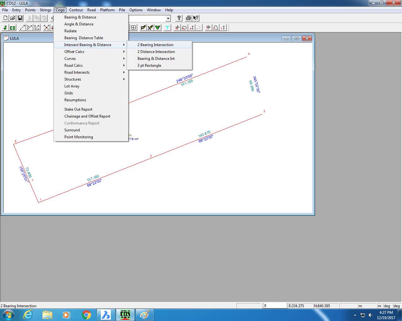 Editing pre-comp plan using CDS Software