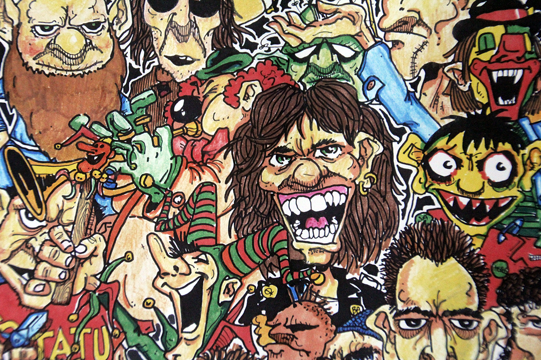 Dibujo by Goñi 017: I love mustruos