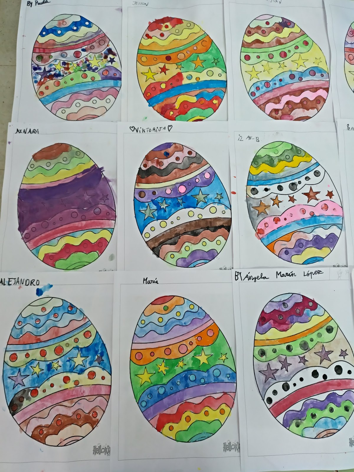 Fun-tastic English: OUR EASTER EGG!!