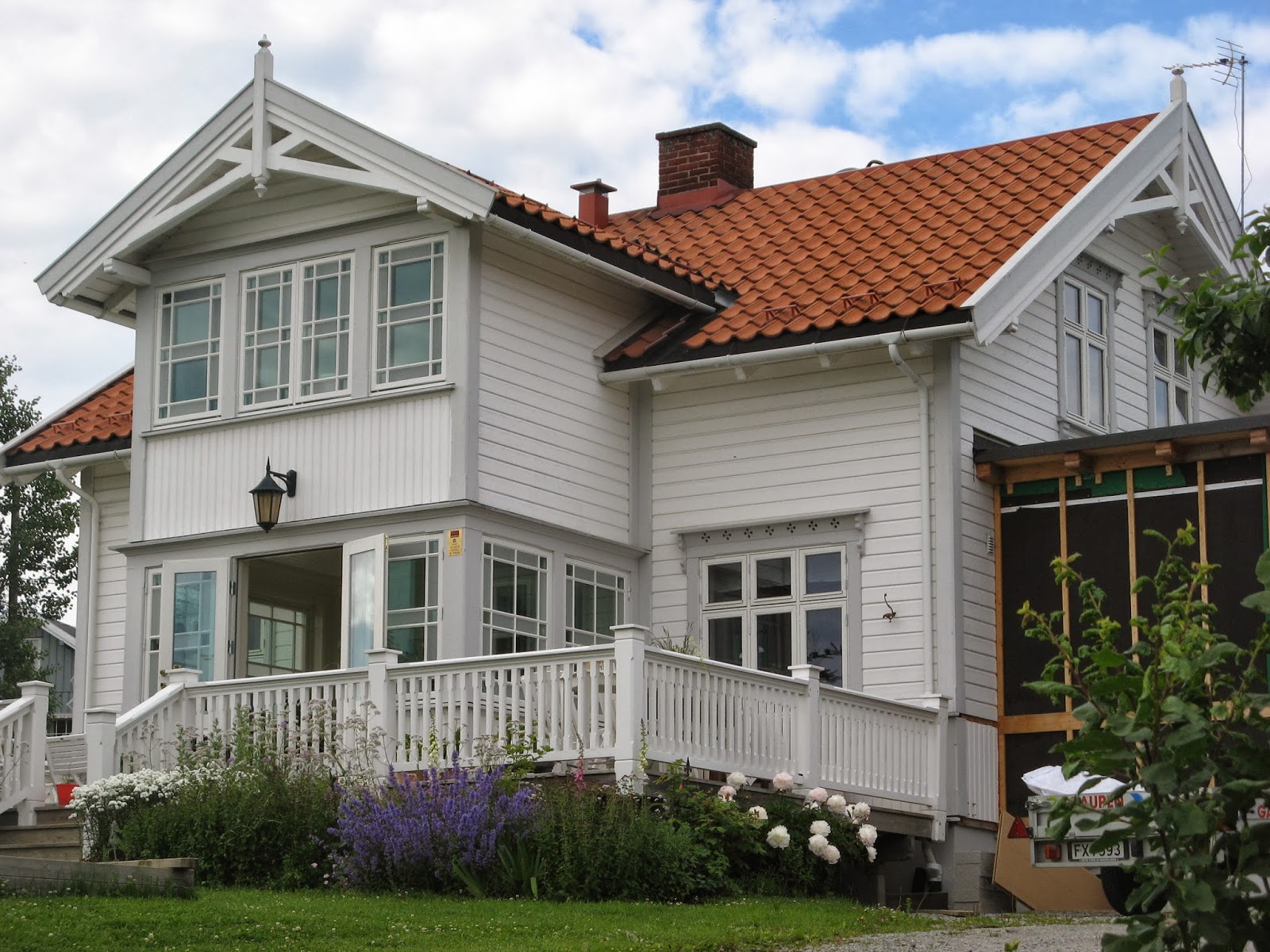 Trines Hus og Hage: Tilbygget ferdigstilles