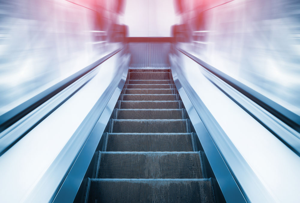 Andrew's elevator world: Bigger and Better Escalators