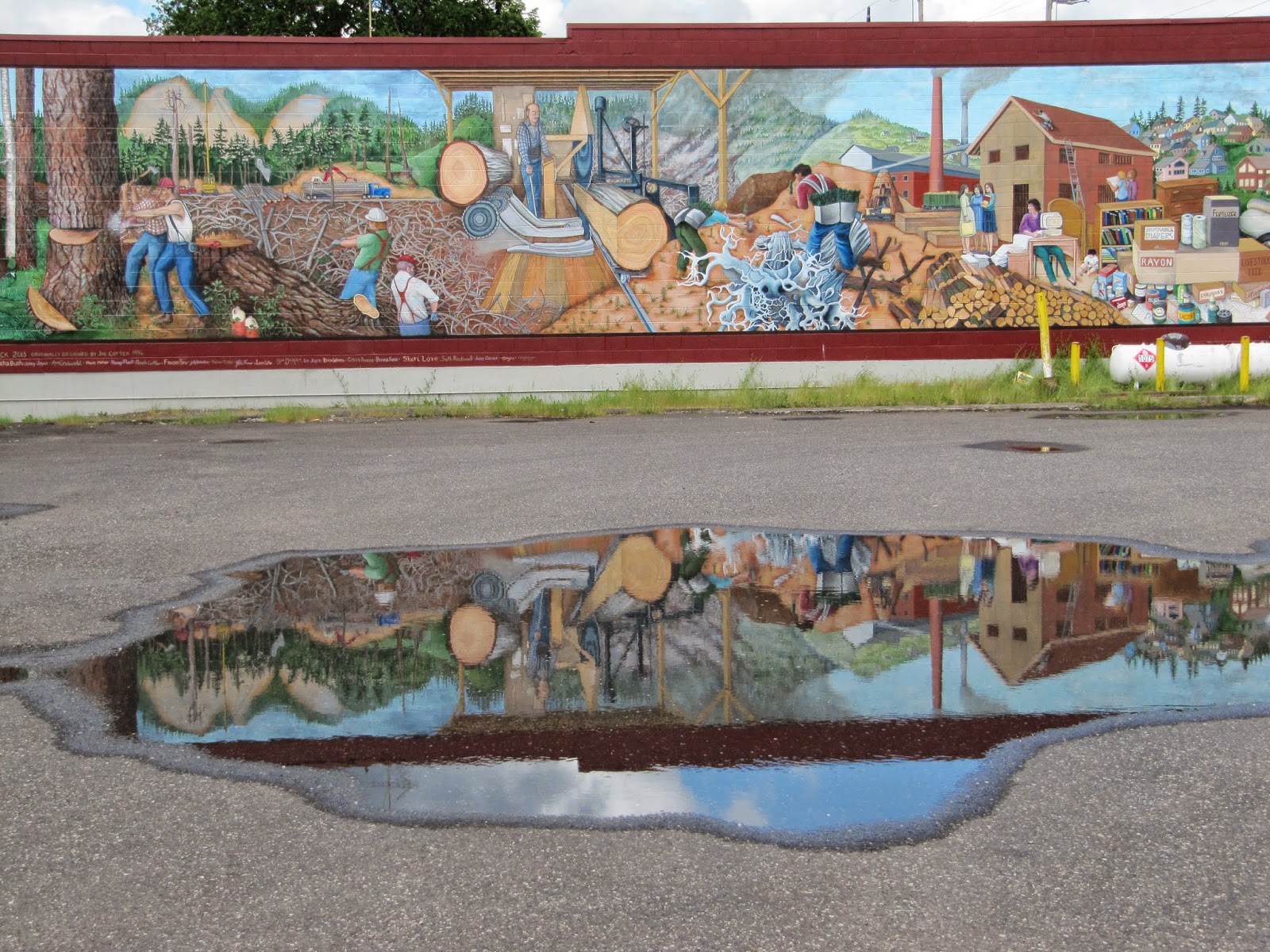DESTINATIONS NORTHWEST: The Many Murals of Estacada