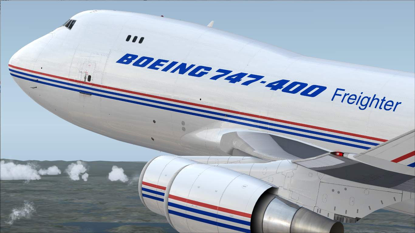 Texturas Brasileiras: Boeing House Colours N6005C Boeing 747-400F