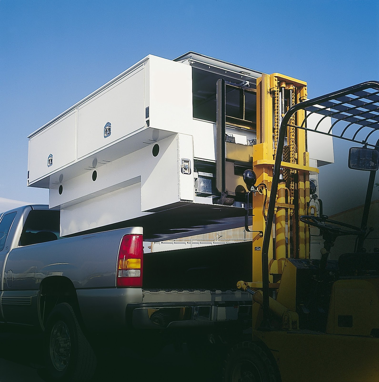 Transferable Slip-On Work Truck Bodies For Standard Pickup Trucks ...