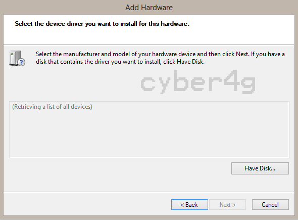 Cara Install Microsoft Loopback Adapter Pada Windows | Cyber4G Blog