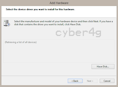 Cara Install Microsoft Loopback Adapter Pada Windows | Cyber4G Blog