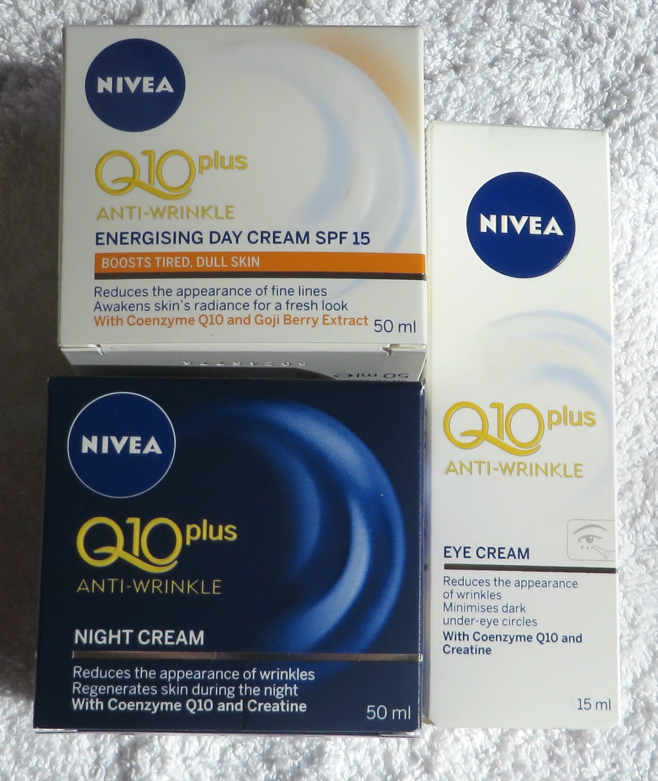 *Nina's Bargain Beauty*: Nivea Q10 Plus Range :)
