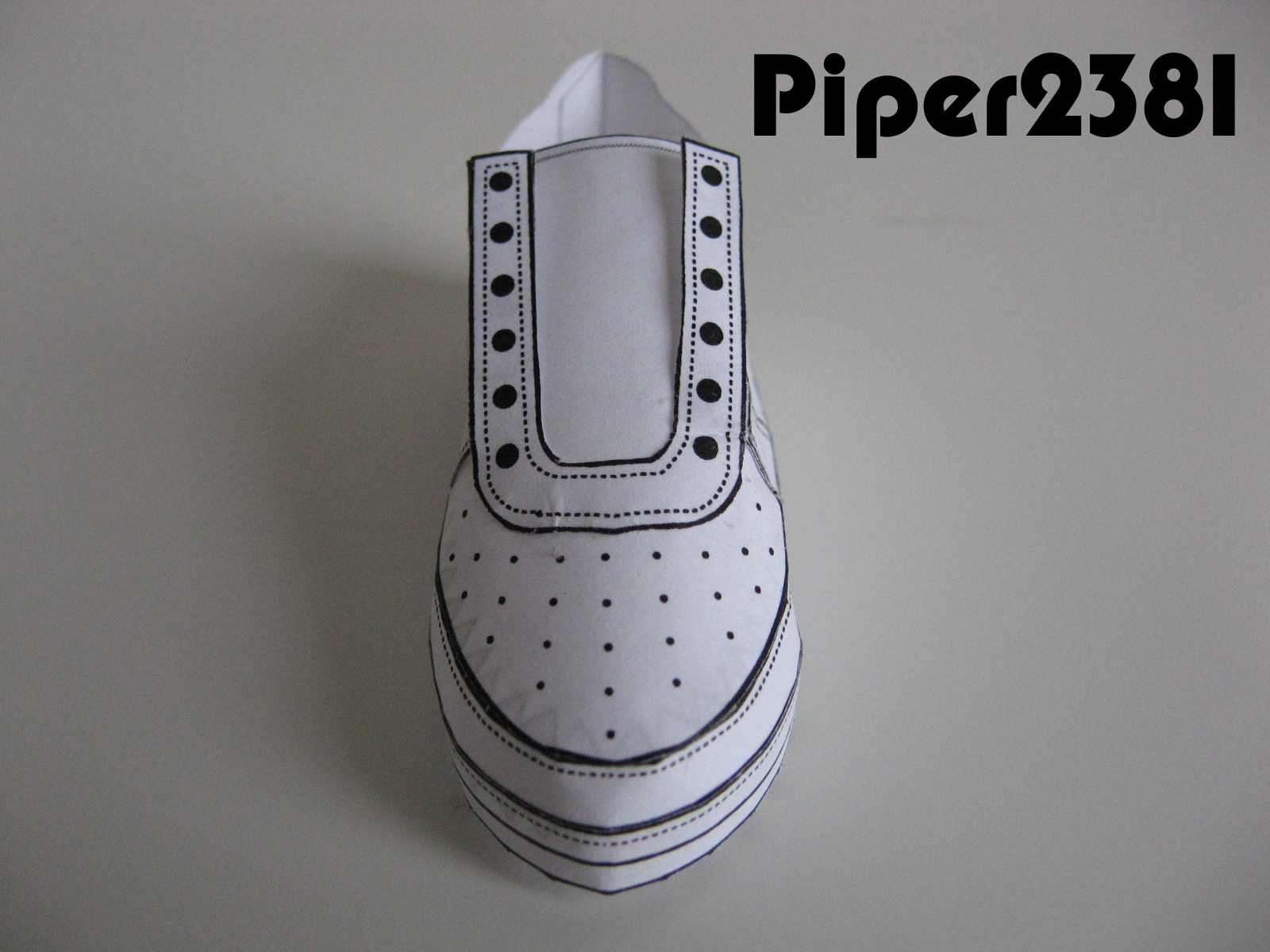 Piper2381: Nike Air Force 1 Papercraft