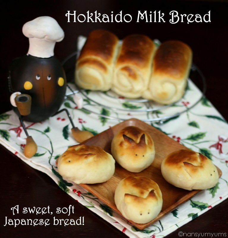 Nan's yum-yums!: Hokkaido Milk Bread | Bread Bunnies | Soft Japanese ...