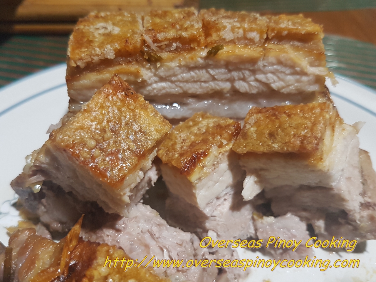 Lechon sa Oven Inasal Style