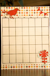 Kaminski's Creations: Dry Erase Calendar