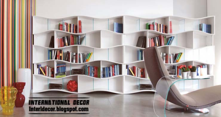 15 Creative bookshelves and modern modular designs ideas