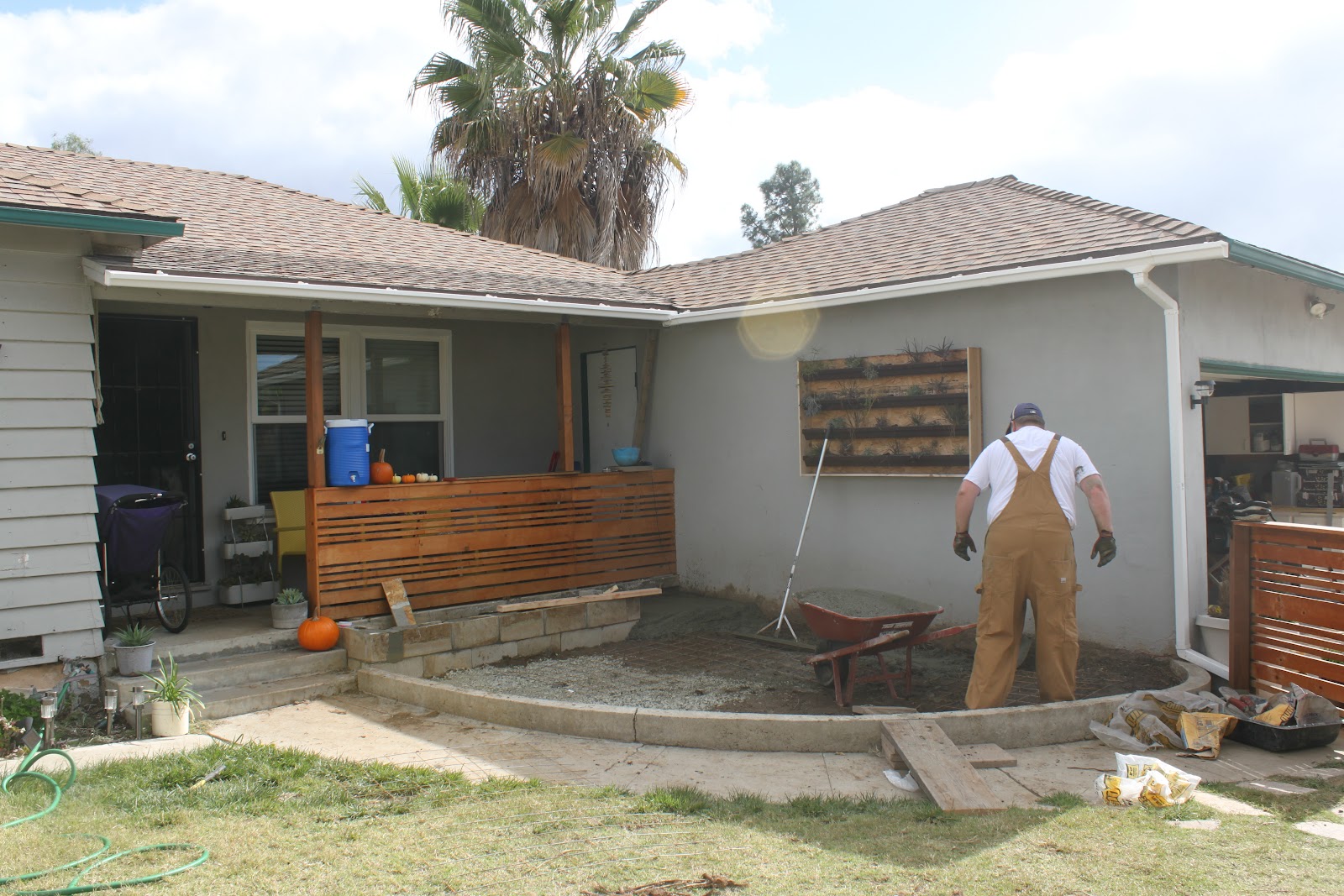 Look What Jeff Did: Extended Front Porch