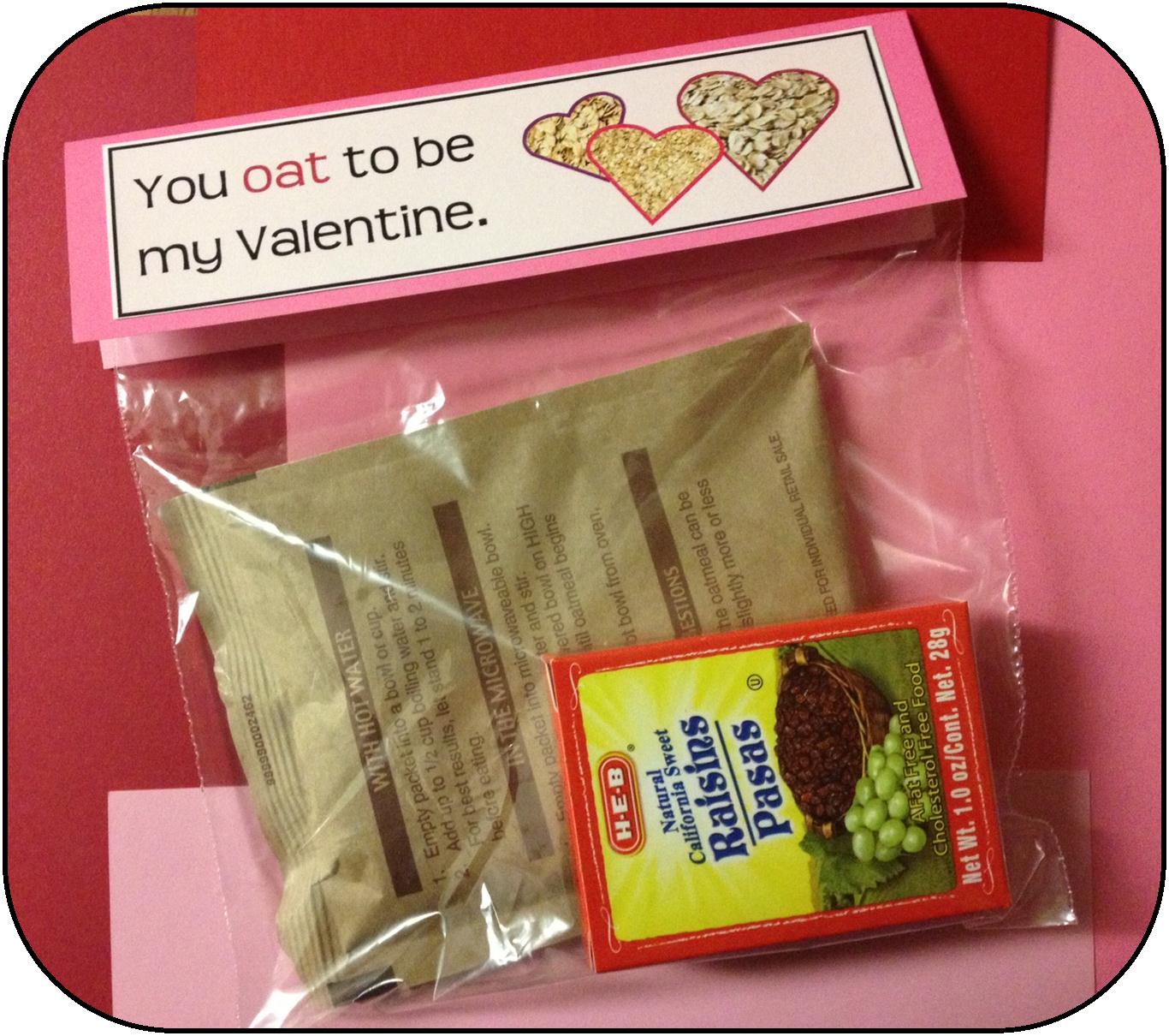 Life in Random Bits: Oatmeal Valentines