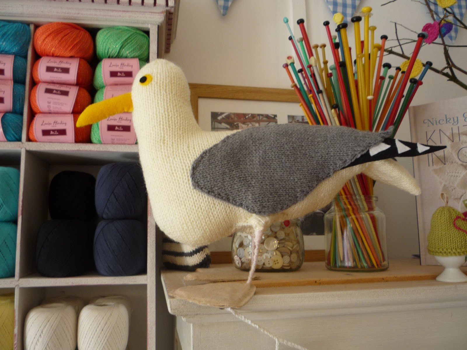 Knit for Victory: Worthing seagull