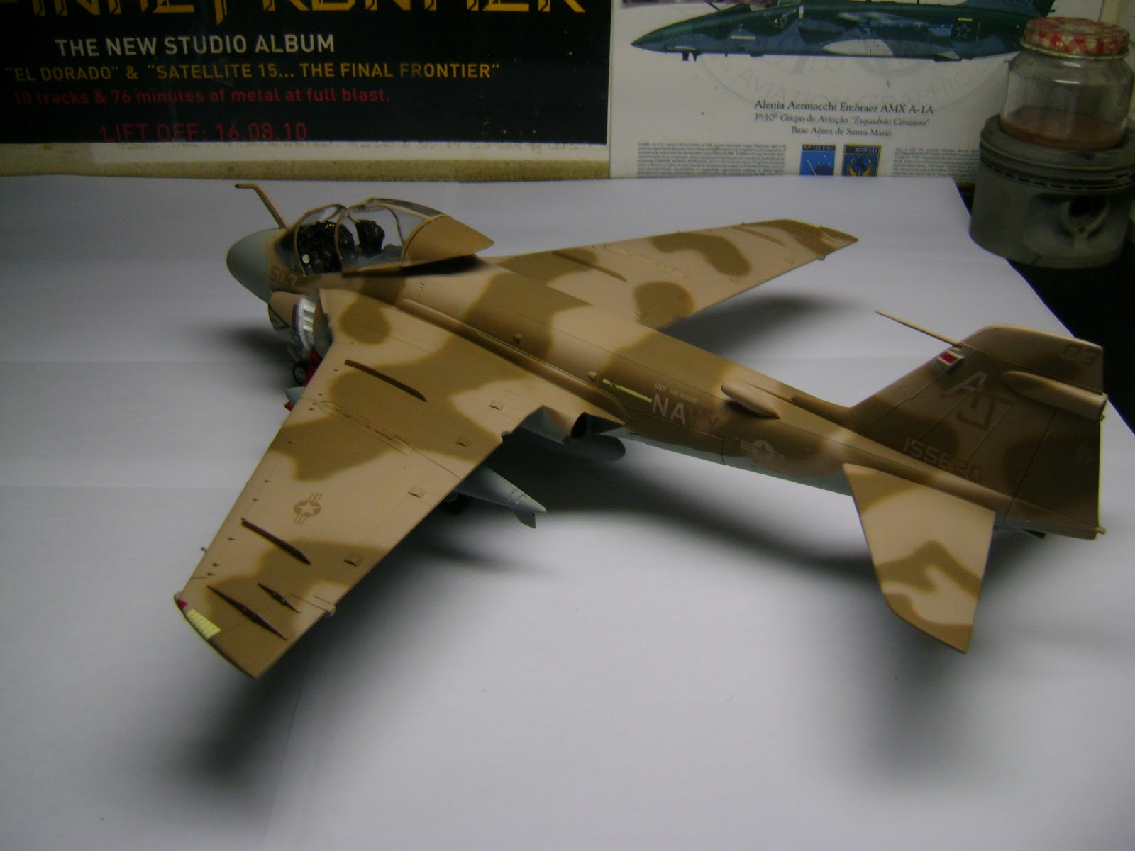 plastimodelismo santos: A-6 E Intruder 1/48 Revell Desert Storm VA-65 ...