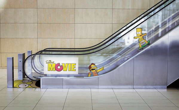 Visuelation: On Escalator Marketing