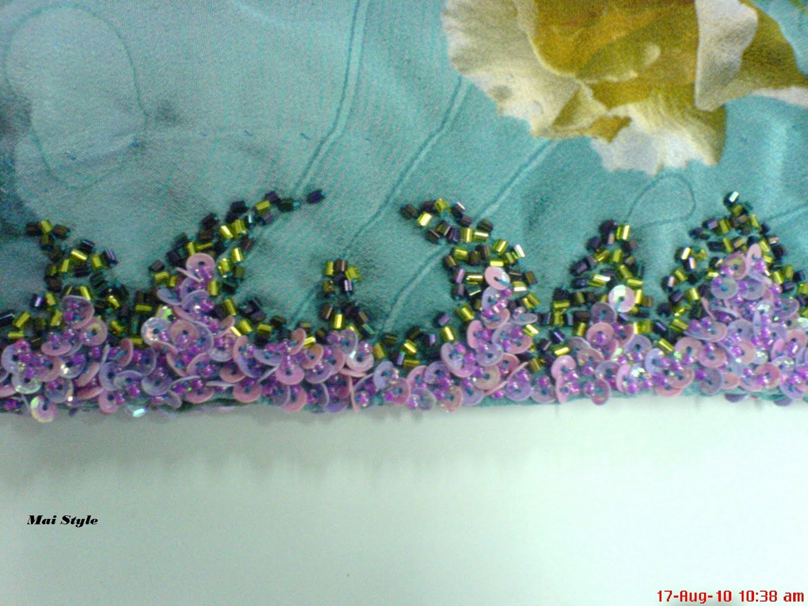 Mai Style - Manik & Sulaman: Jahitan manik hujung tangan