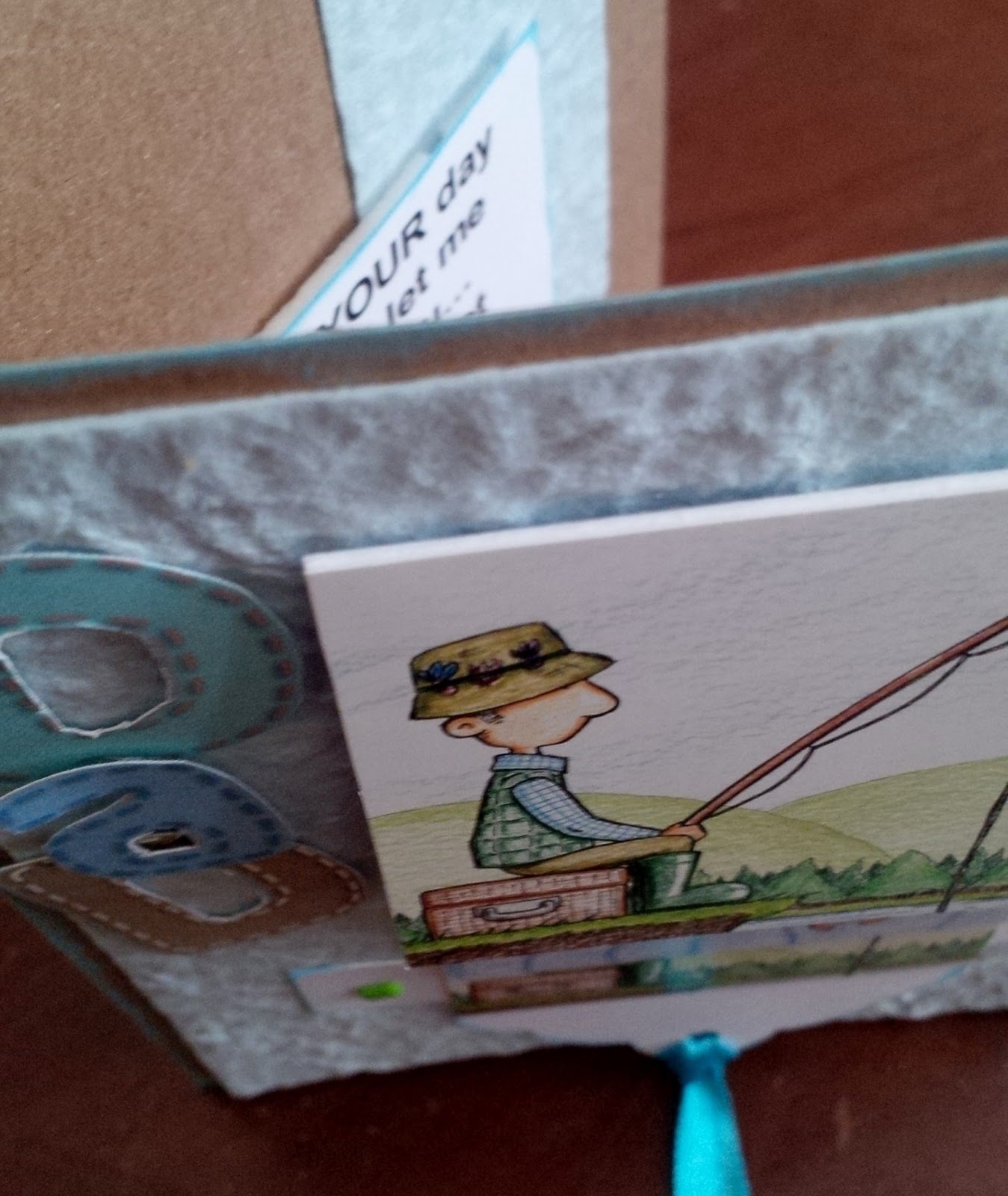 Amanda @ FreshScentsScotland: Fathers Day Waterfall Card