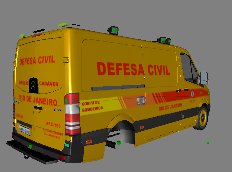 ,: RABECÃO CBMERJ HLGTA RJ