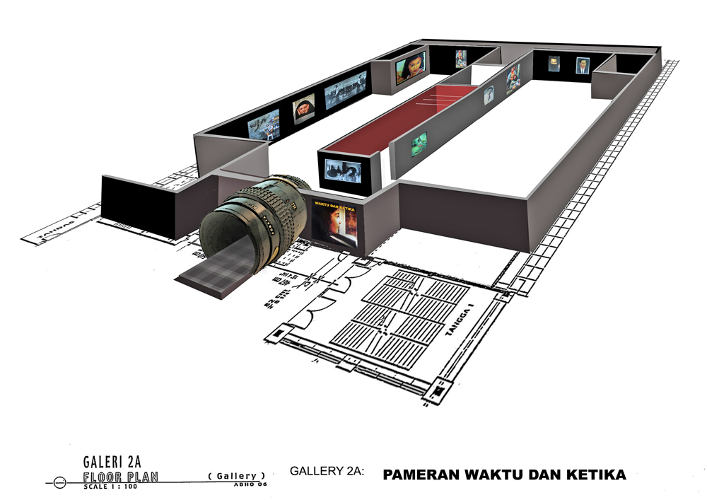 .: LAYOUT PAMERAN FOTOGRAFI: MASA DAN KETIKA
