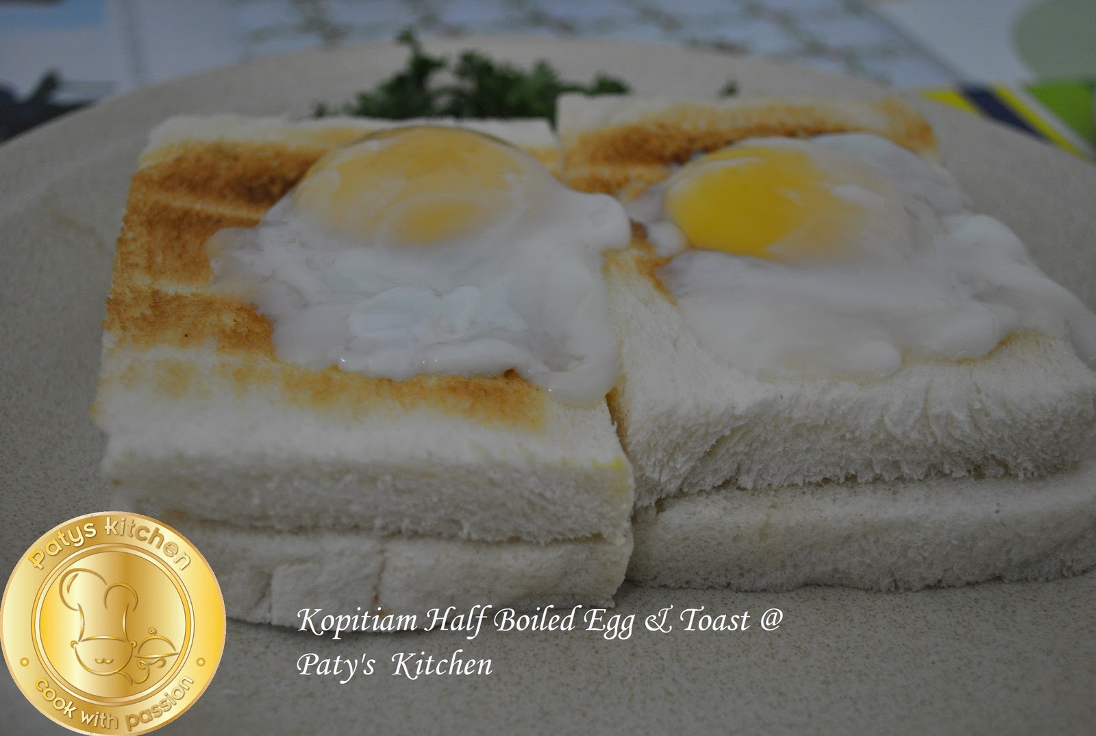 PATYSKITCHEN: SUNDAY BREAKFAST - KOPITIAM TOAST WITH HALF BOILED EGG ...