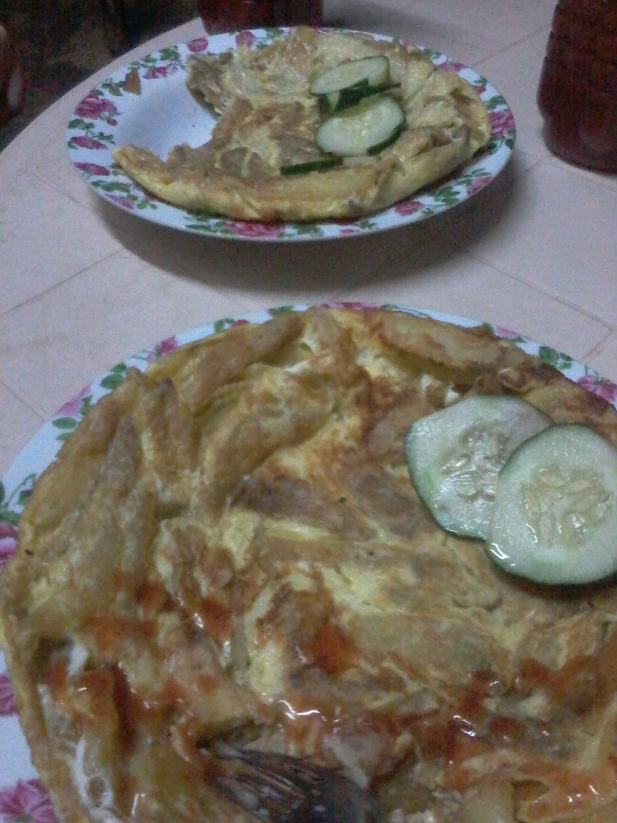 Times in Tanzania: Food: Chipsi Mayai