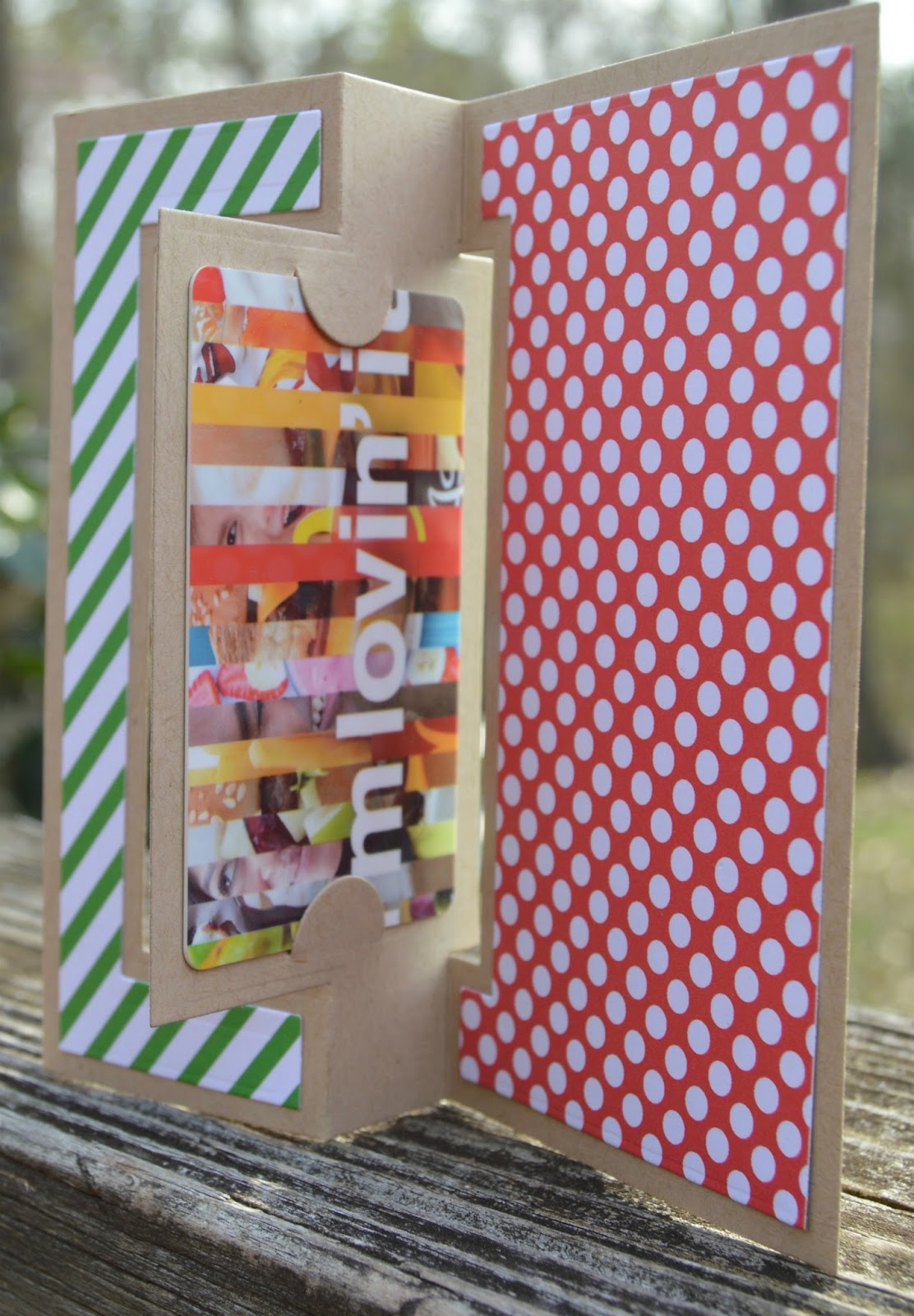 Stampin' Away the Day: The Stamps of Life - Merry Christmas Flip-it Card