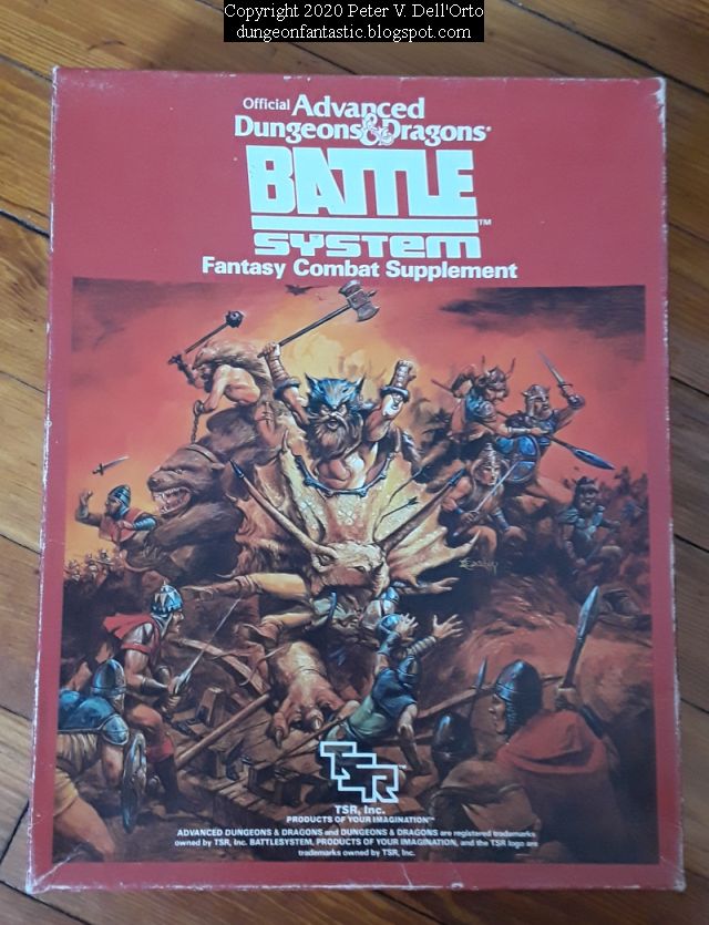 Dungeon Fantastic: Battlesystem 1st edition - repurchased