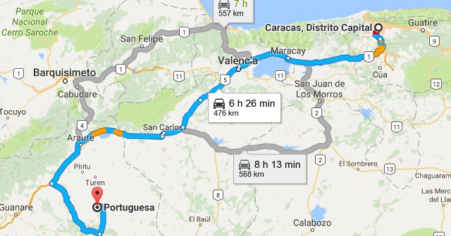 Breakin' News 9no "A": Mapa de como llegar a la region Centro Occidental