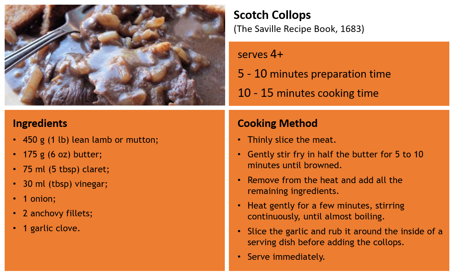 Tastes Of History: An Elizabethan Pageant