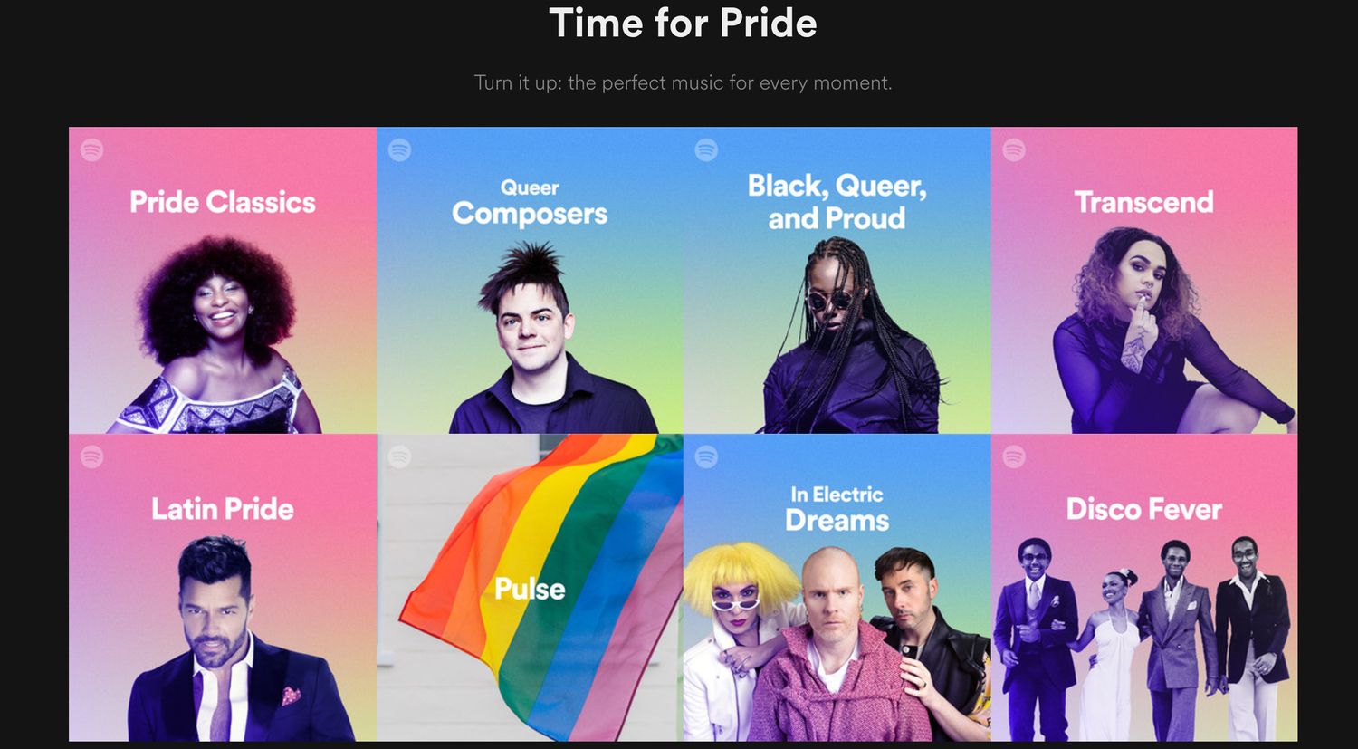 Welcome to my world.... : Spotify Celebrates LGBT Community With Pride ...