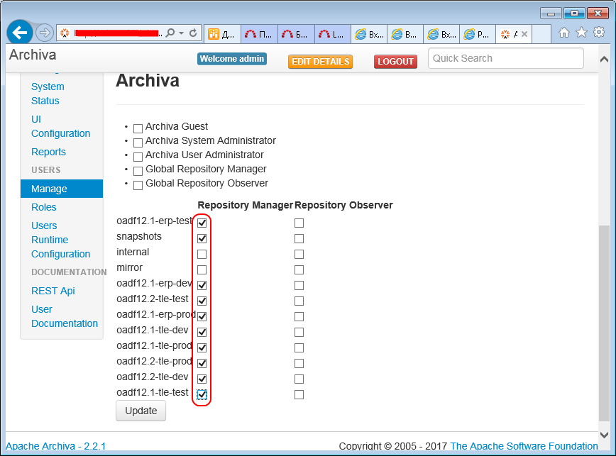 Установка и настройка Maven-репозитория артефактов Apache Archiva под Windows - Создание программ