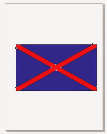 How to draw British flag using CorelDraw X6? ~ Infotech-Easy