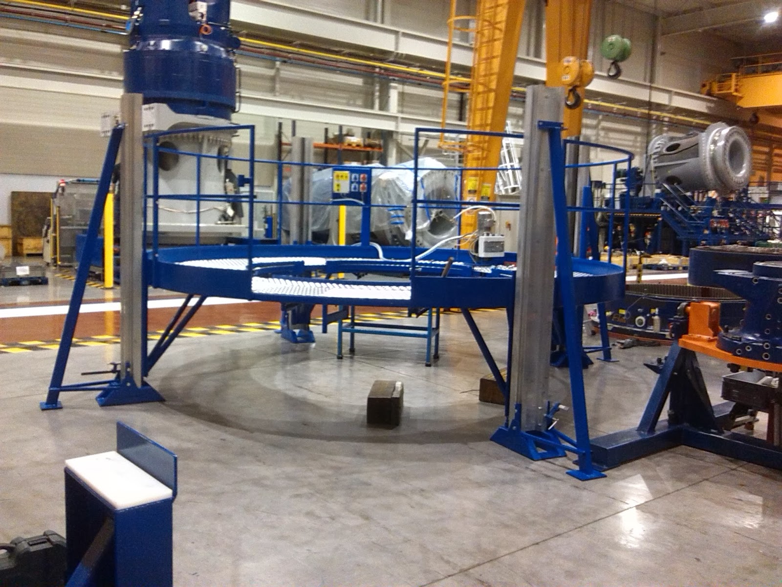 Plataforma circular.