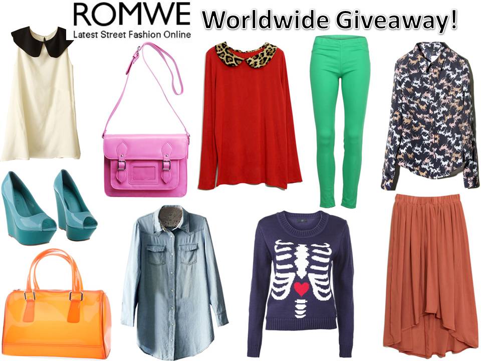 Romwe Worldwide Giveaway!