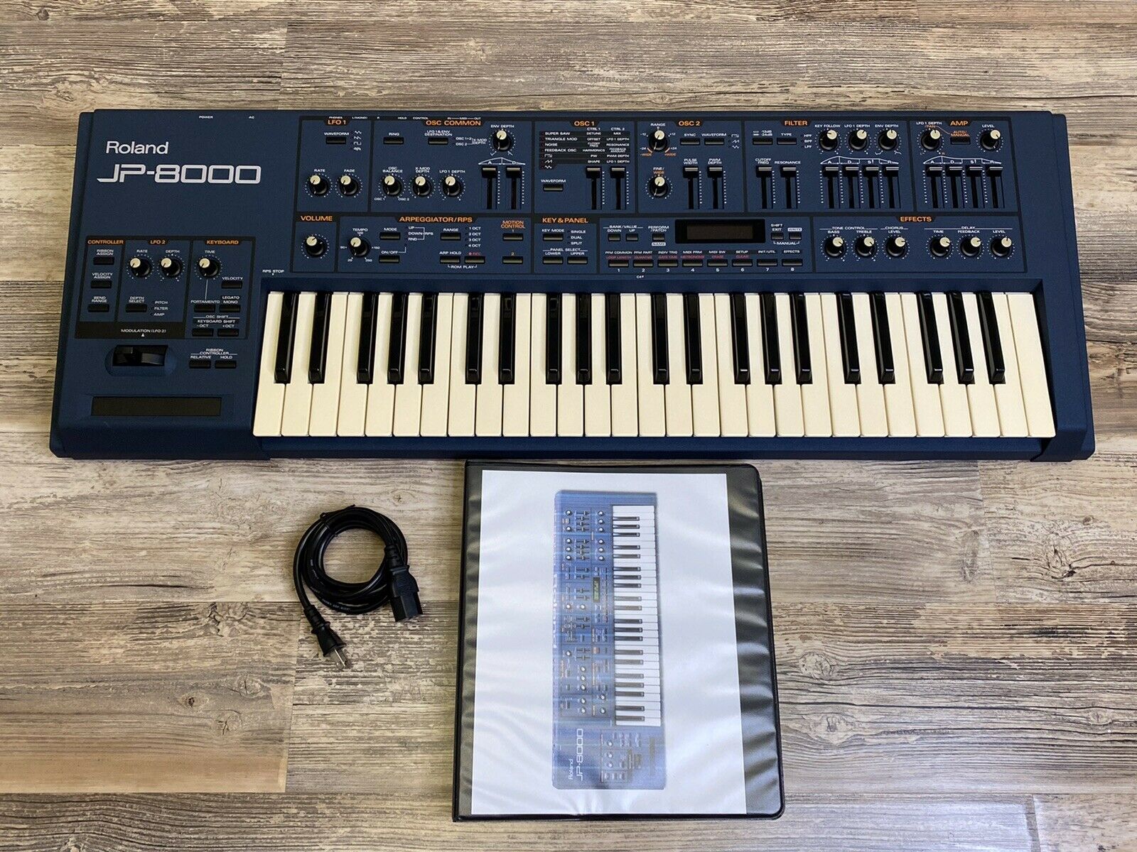 MATRIXSYNTH: Roland JP-8000 Analog Modeling Synthesizer SN ZJ33169