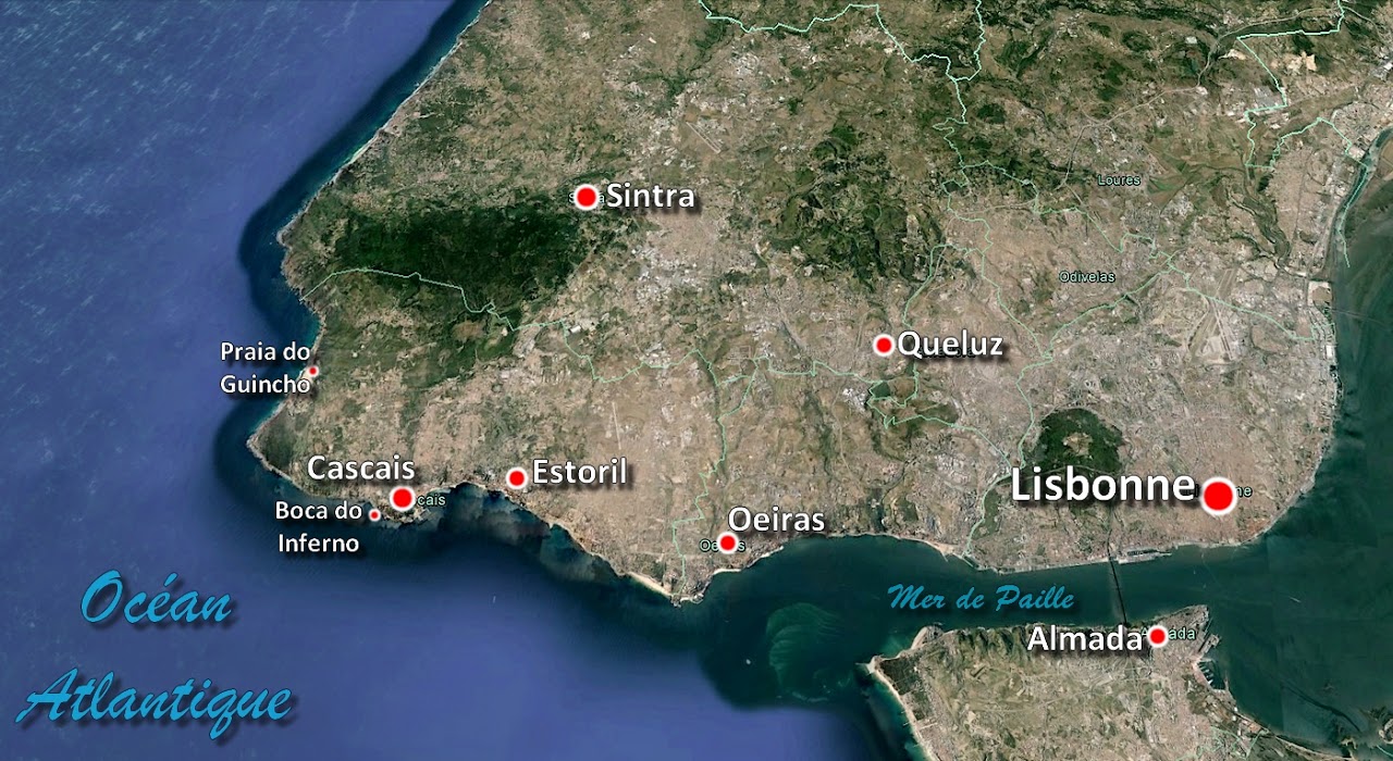 Coins du Monde: PORTUGAL - Cascais - La Boca do Inferno