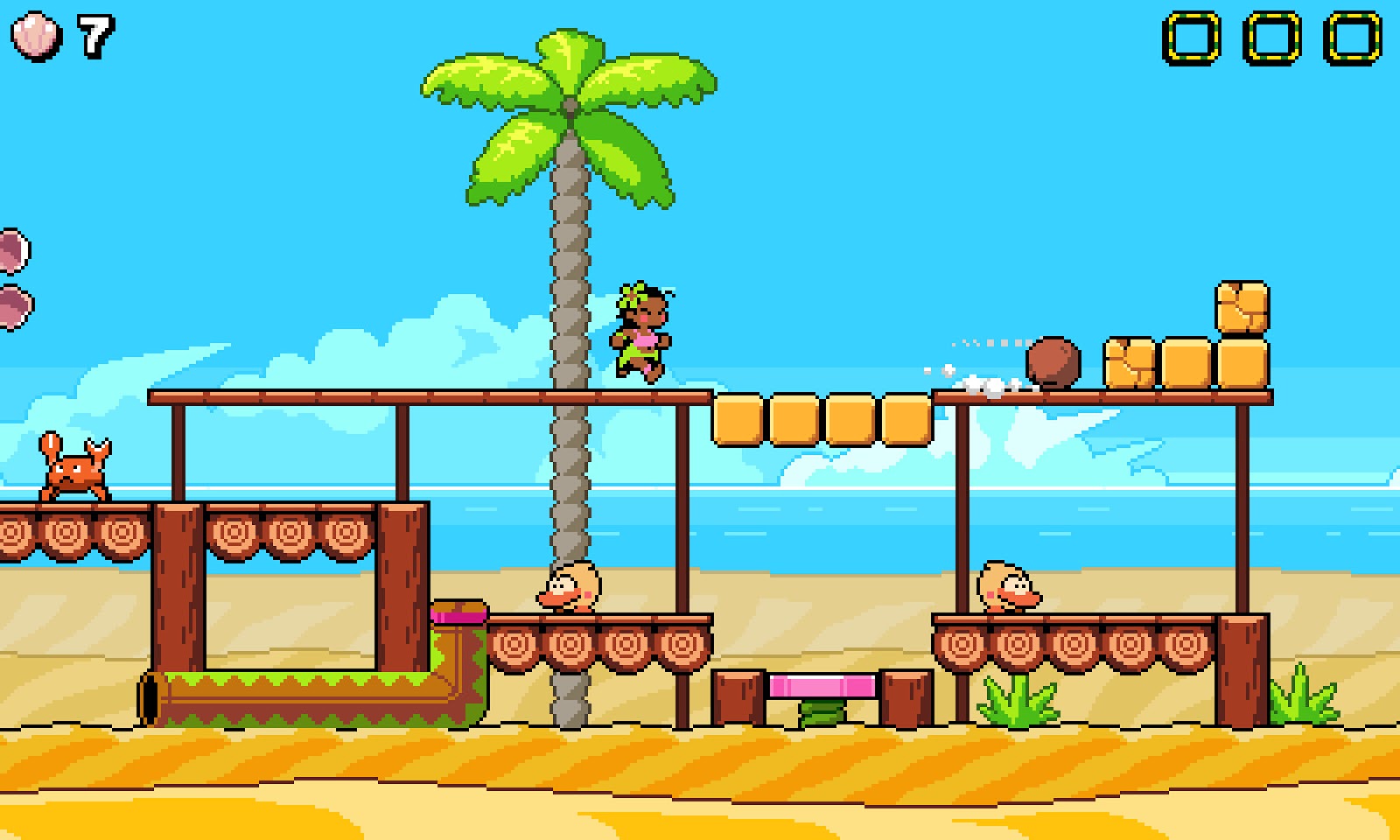 "Leilani's Island", um retro jogo de plataforma, em breve na loja Steam ...