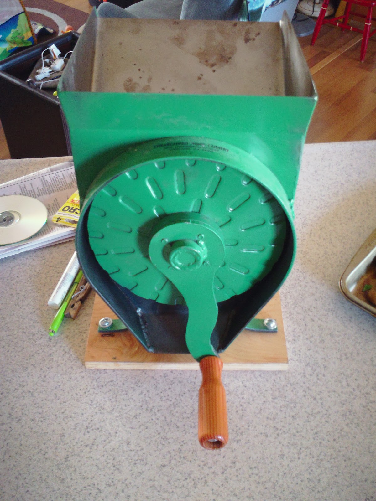 Fitzpatrick Farm: Acorn processing