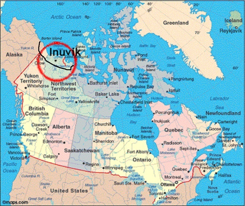 Pueblos en el hielo: INUIT DEL DELTA DEL MACKENZIE (Inuvialuit)