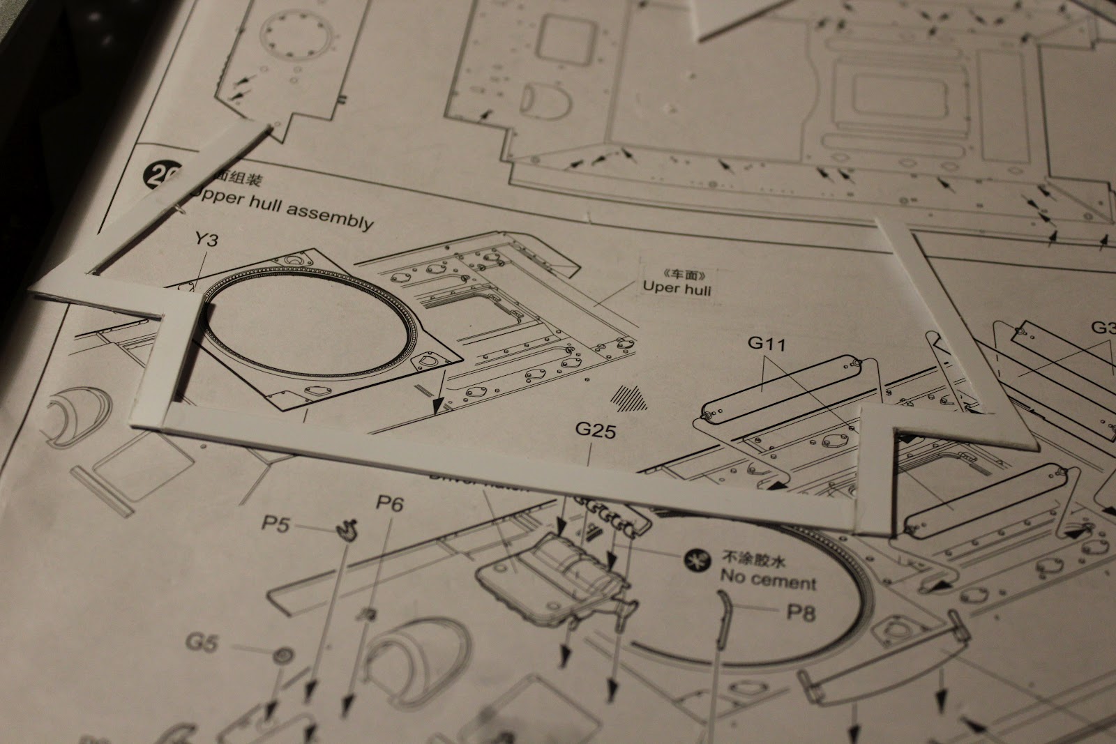 Plasticmodeling: Trumpeter 1/16 T-34/76 part three.