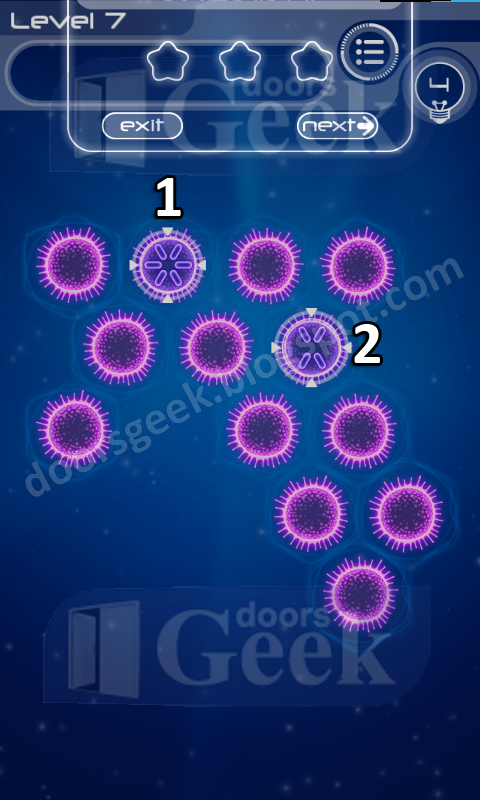 Sporos [Essential Lab 1] Level 1 to 20 Walkthrough 3 stars ~ Doors Geek