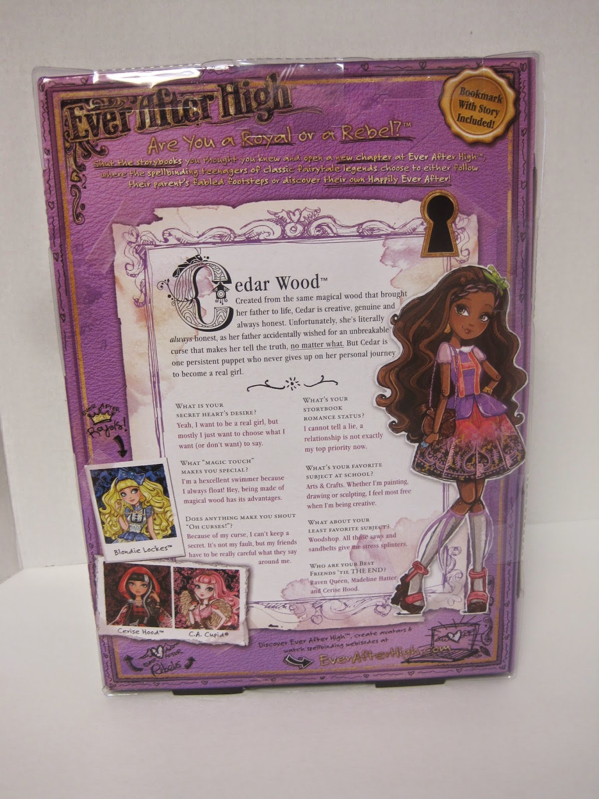 Never Grow Up: A Mom's Guide to Dolls and More: Ever After High Cedar ...