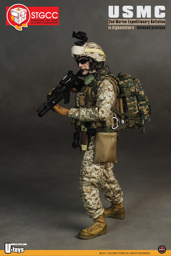toyhaven: STGCC 2011 Soldier Story Exclusive: USMC version 2.0 PREVIEW