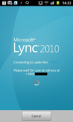 Ken's Unified Communications Blog: Lync Mobile for Android Updated!